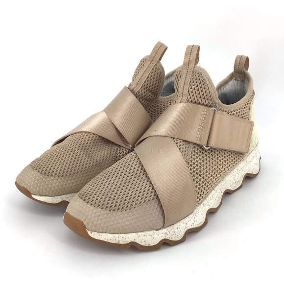 Sorel | Shoes | Sorel Kinetic Natural Tan High Top Sneaker | Poshmark